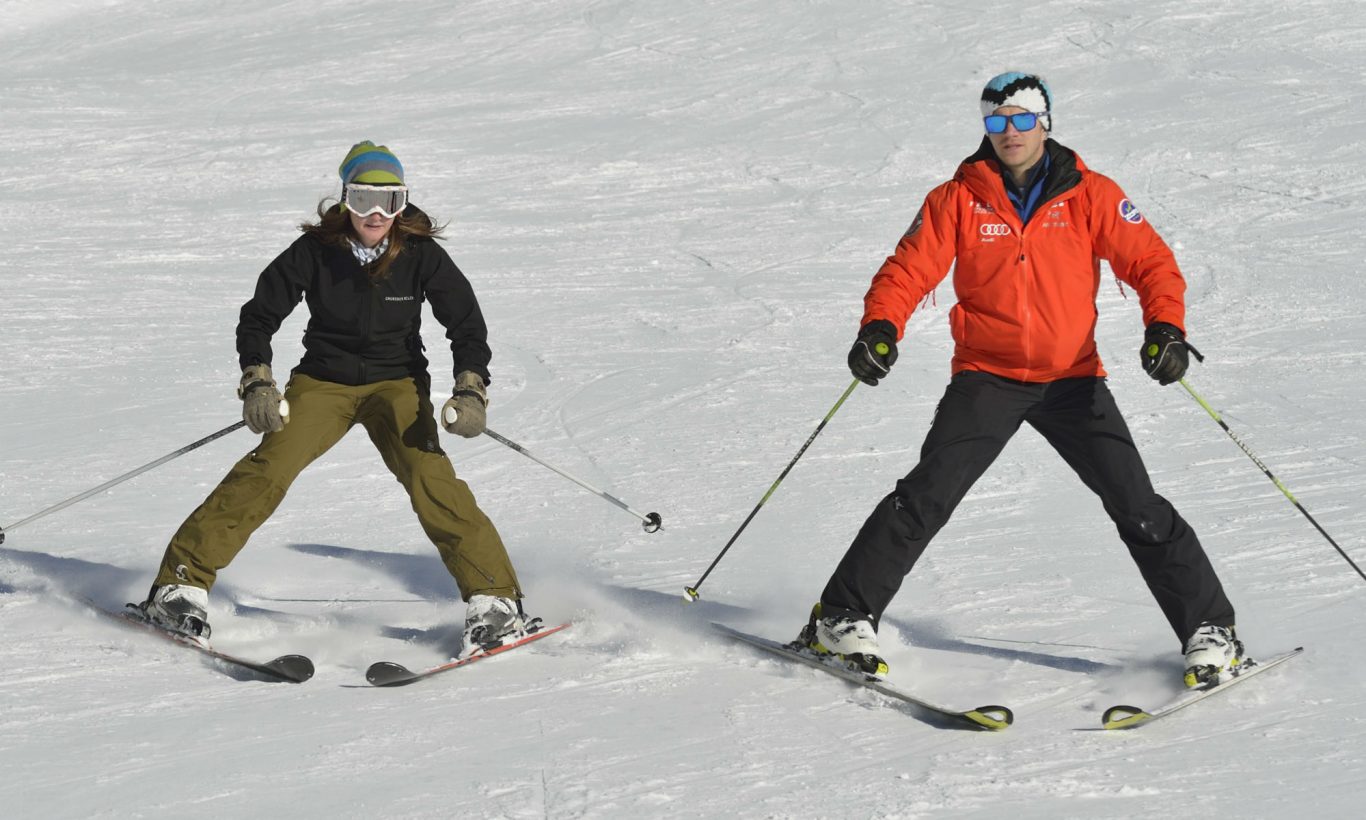 The right technique: Getting started with the snow plough
