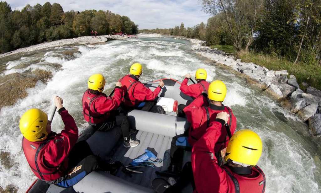 Rafting in Bayern: Die Top 5 Rafting Hotspots